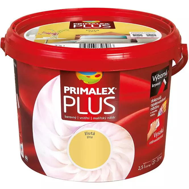 Primalex Plus Žltá 2,5l / Merkury Market