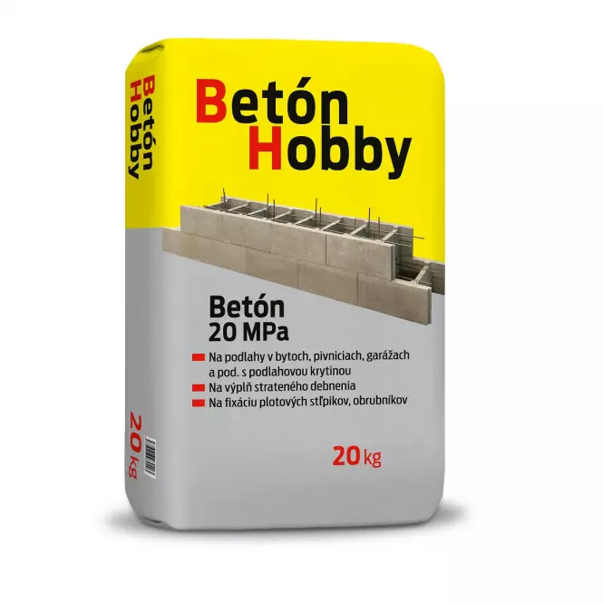 BETÓN HOBBY Betón 20 MPa 20 kg / Merkury Market
