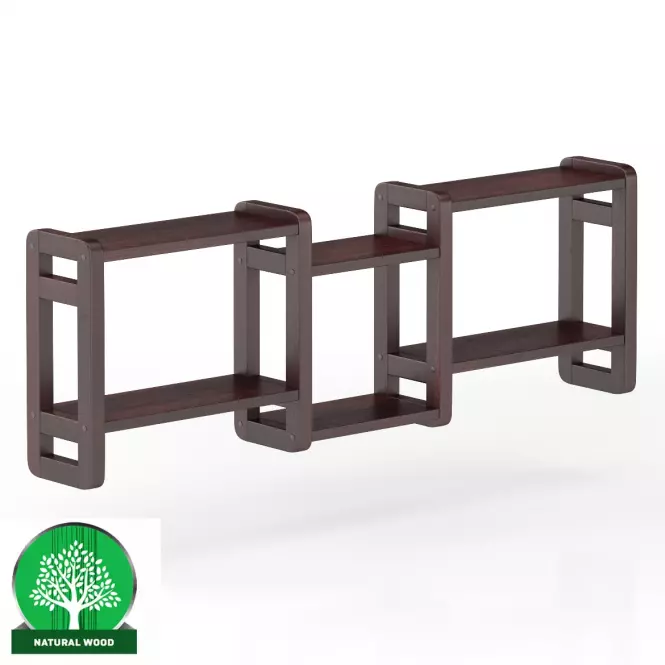 Polička borovica PK103-140x44x19 orech / Merkury Market