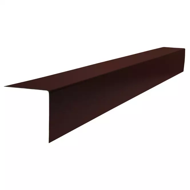 Profil rohový Smart 0,4x100x1000 mm RAL8017 hnedá / Merkury Market