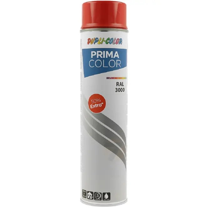 DC PRIMA Sprej RAL3000 lesk 600 ml / Merkury Market