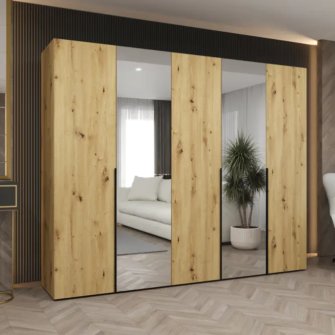 Skriňa Alicante II 250 artisan čierna / Merkury Market