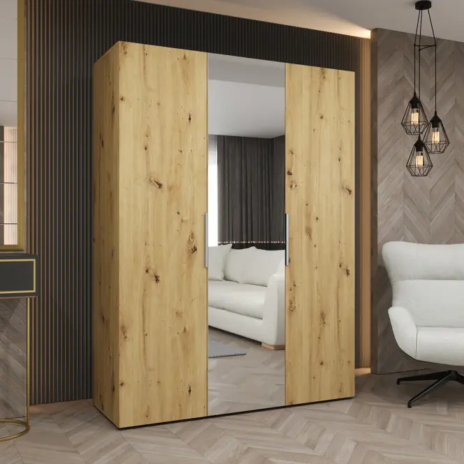 Skriňa Marbella II 150 artisan strieborný / Merkury Market