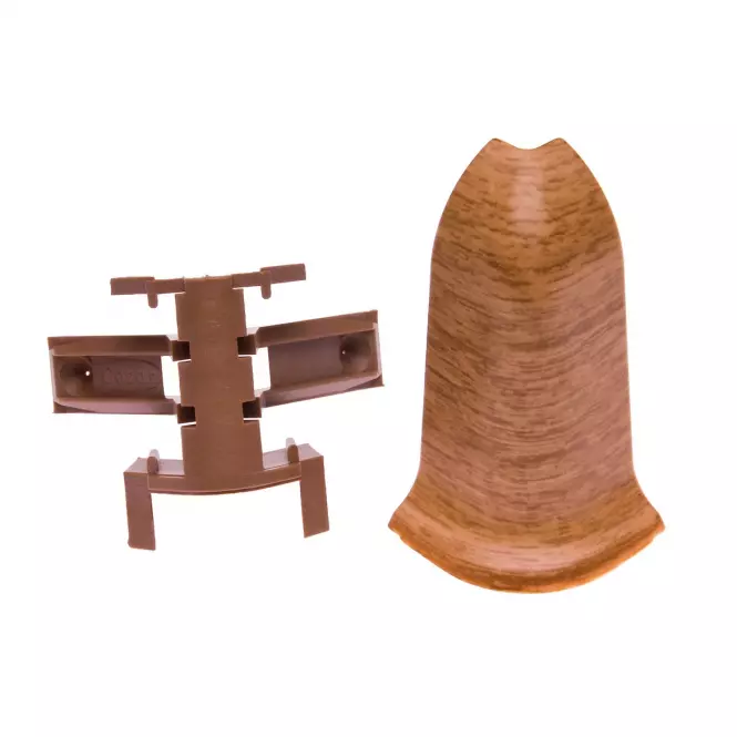 Roh vonkajší k podlahovej lište 151/22 EASY - Dub doska / Merkury Market